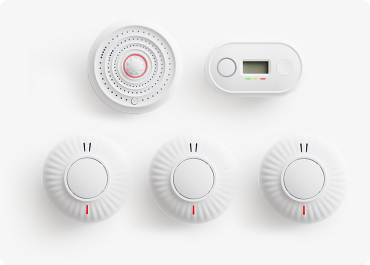 Wireless Interlinked Smoke, Heat & CO Alarms | Scotland Compliant Feb ...